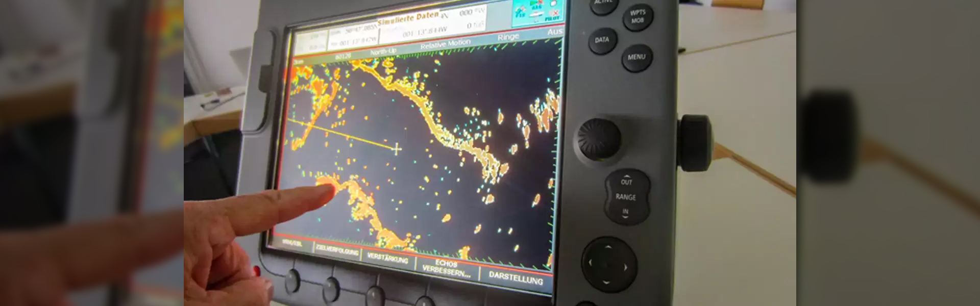 Der Marine-Radar/Plotter-Kurs